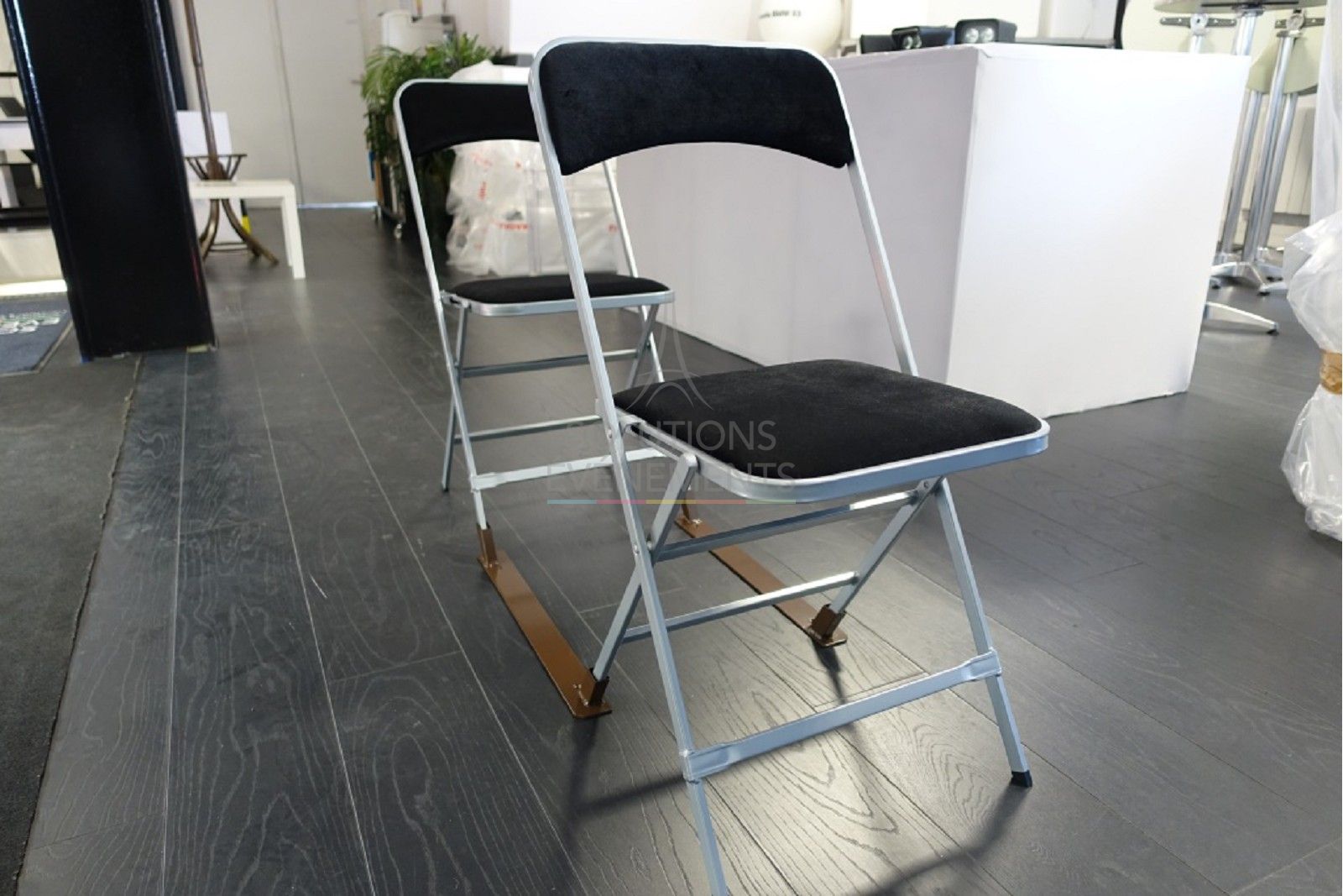 Location Barre inter-rangee Chaise Pliante Velour