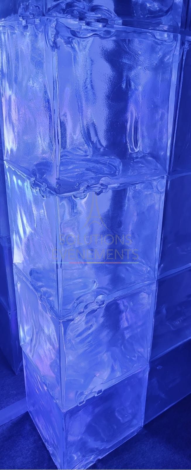 Location brique de glace droit geo brick