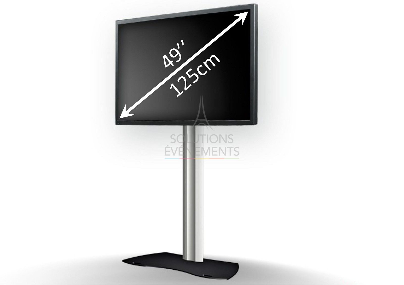 Location Kit Ecran plat 49 Pouces et Pied Support de Sol